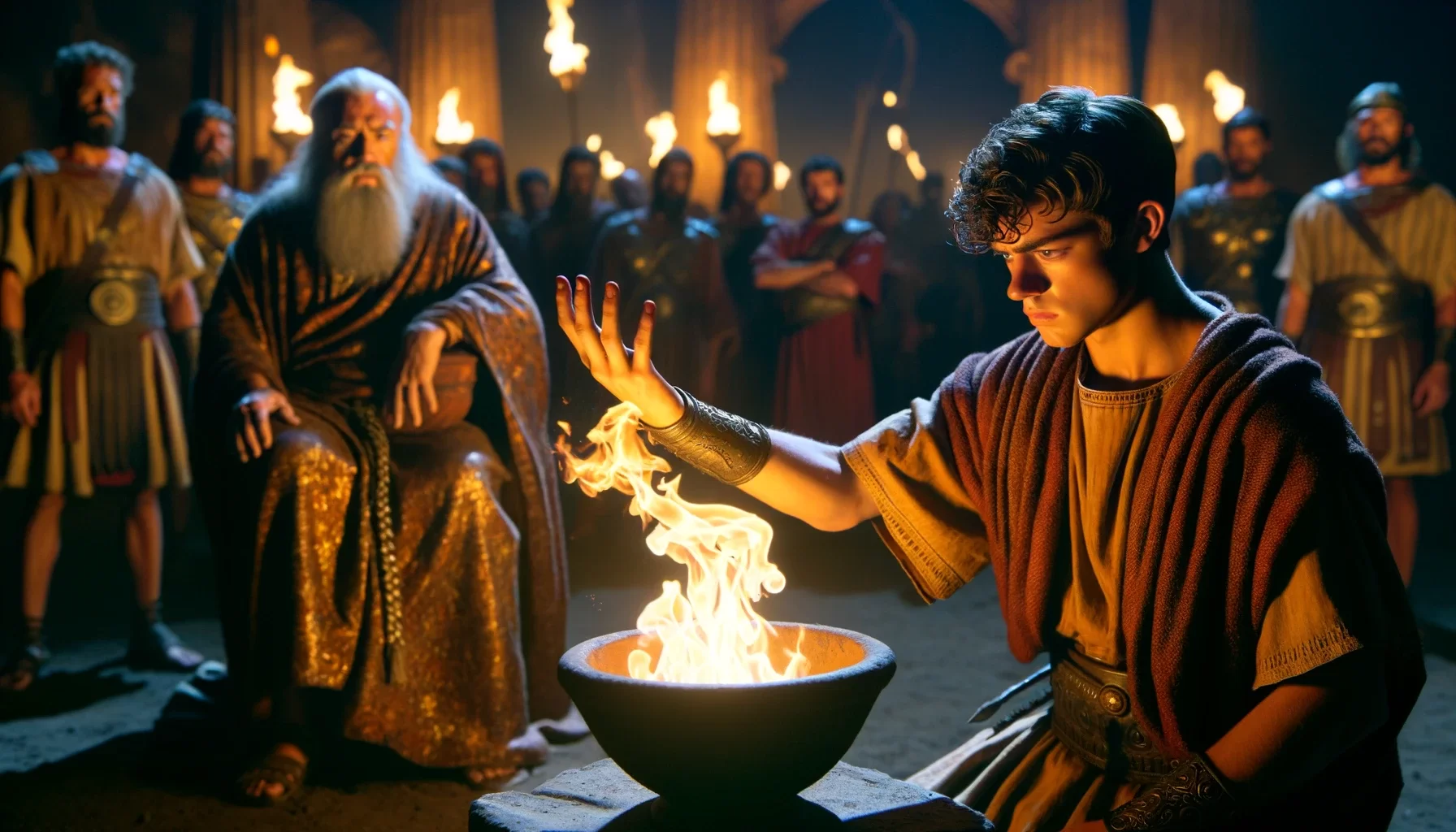 Gaio Muzio Scevola e il leggendario sacrificio della mano destra ...