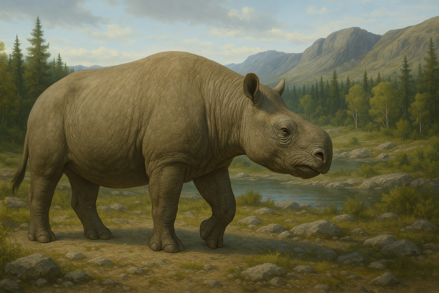 Rinoceronte senza corno: scoperta in Canada la nuova specie preistorica